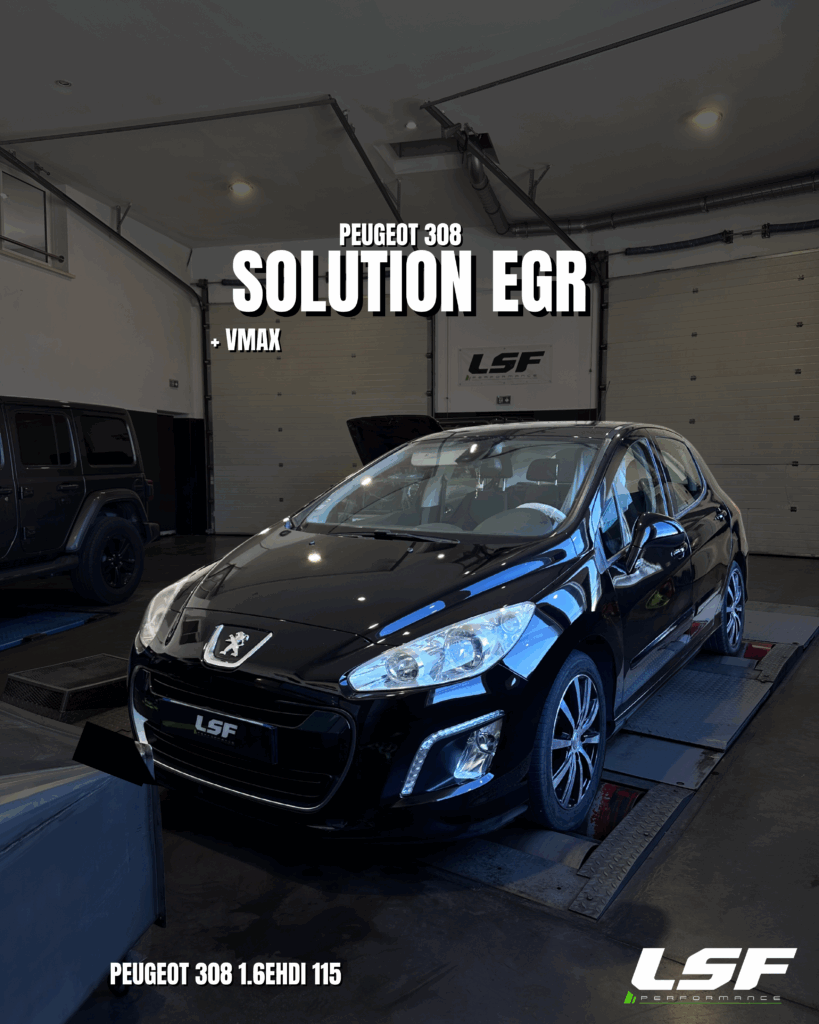 Solution EGR – Peugeot 308 - Nimes - LSF Performance