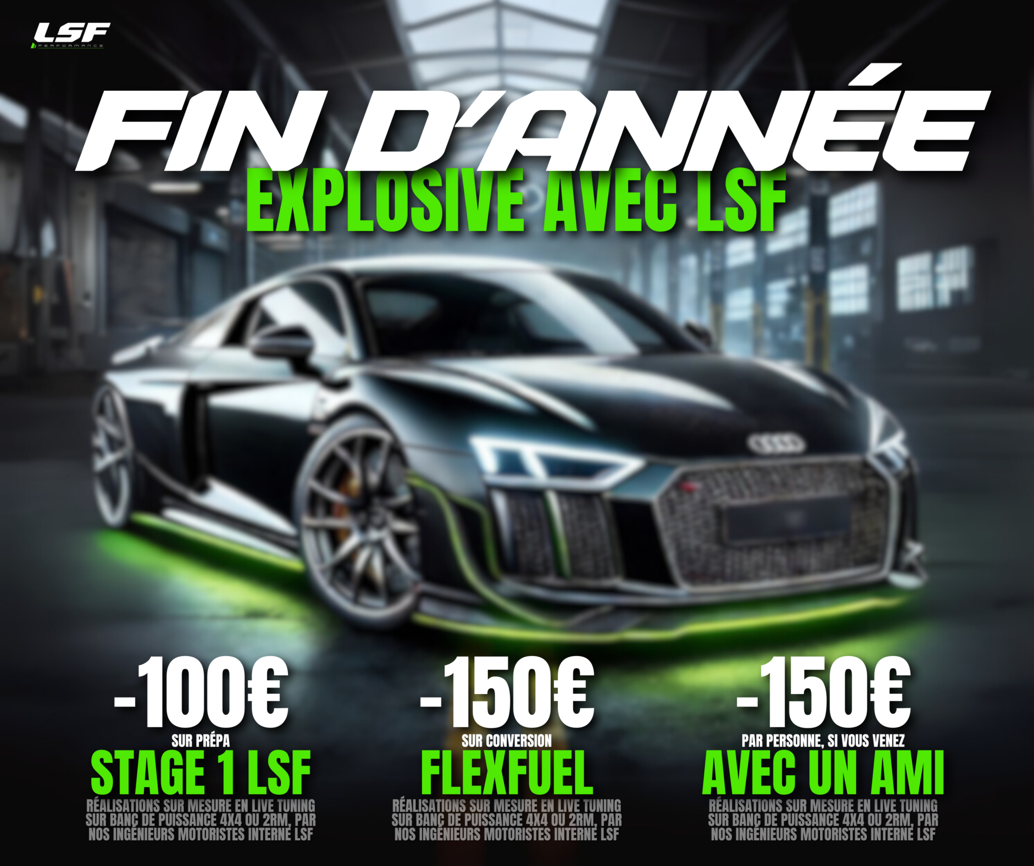 Promo de fin d'année : Boostez votre véhicule avec LSF - Thonon les Bains ! - LSF Performance