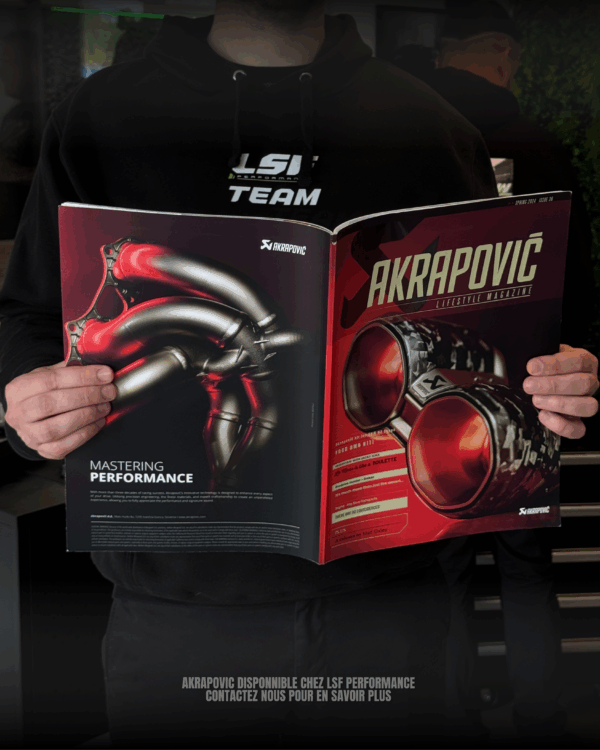 Akrapovic désormais disponible chez LSF Performance - LSF Performance